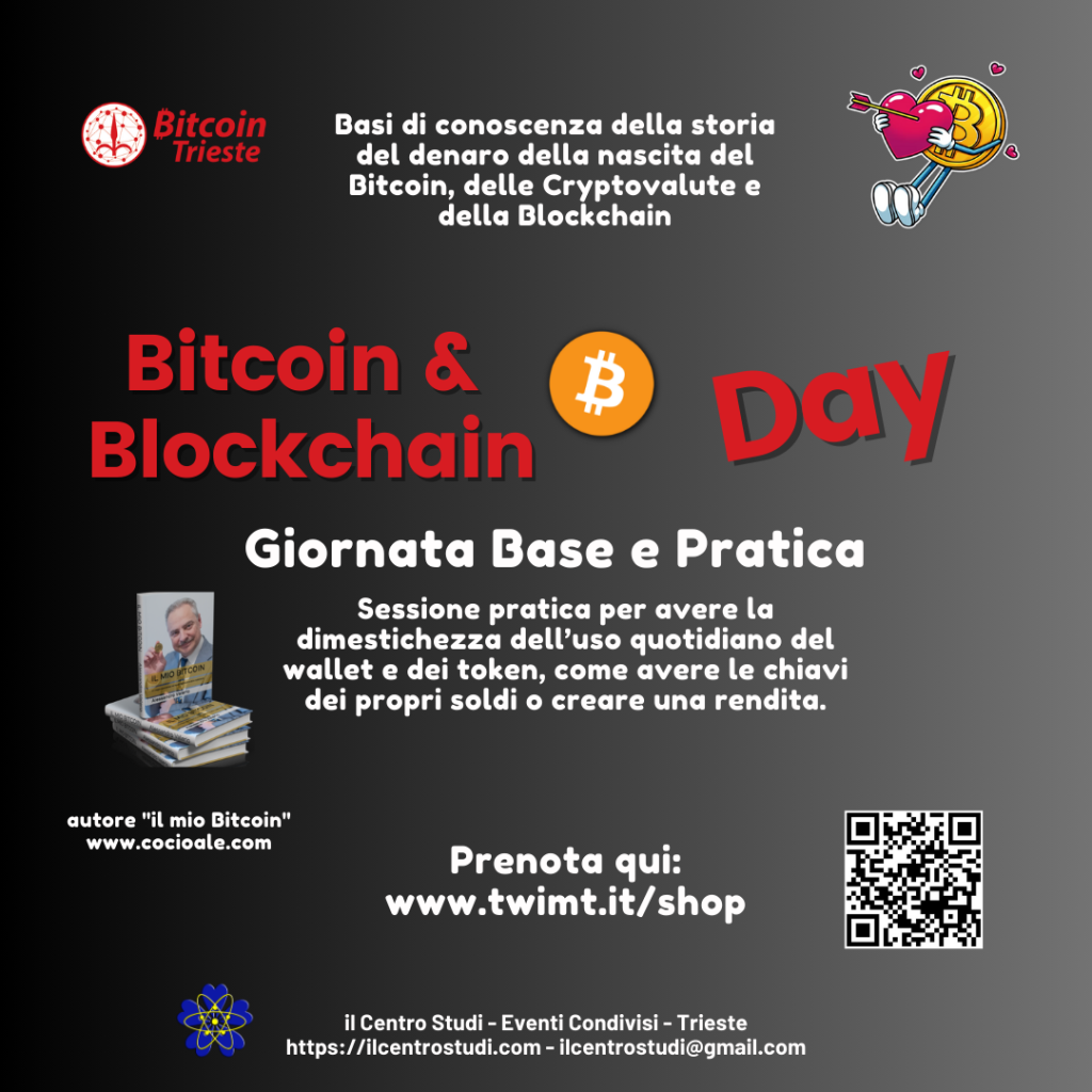 Bitcoin & Blockchain – Day – Centro Studi Diritti Umani